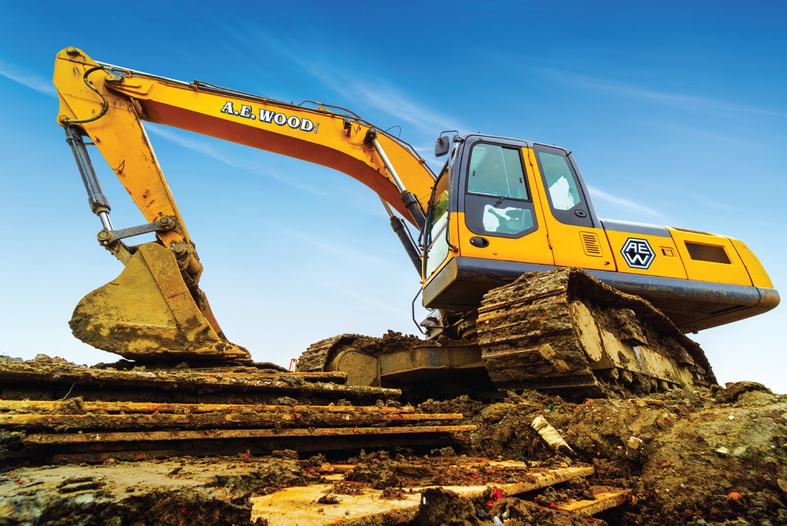 A. E. Wood Corp: Excavating Contractor, Excavation & Grading, Hauling