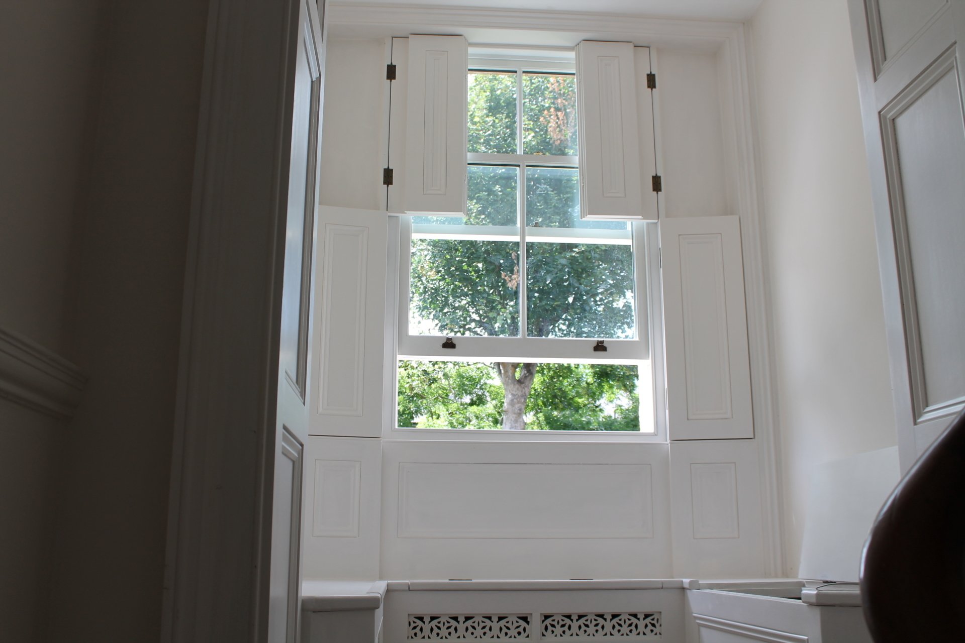 Solid Pine Wood Period Window Shutters