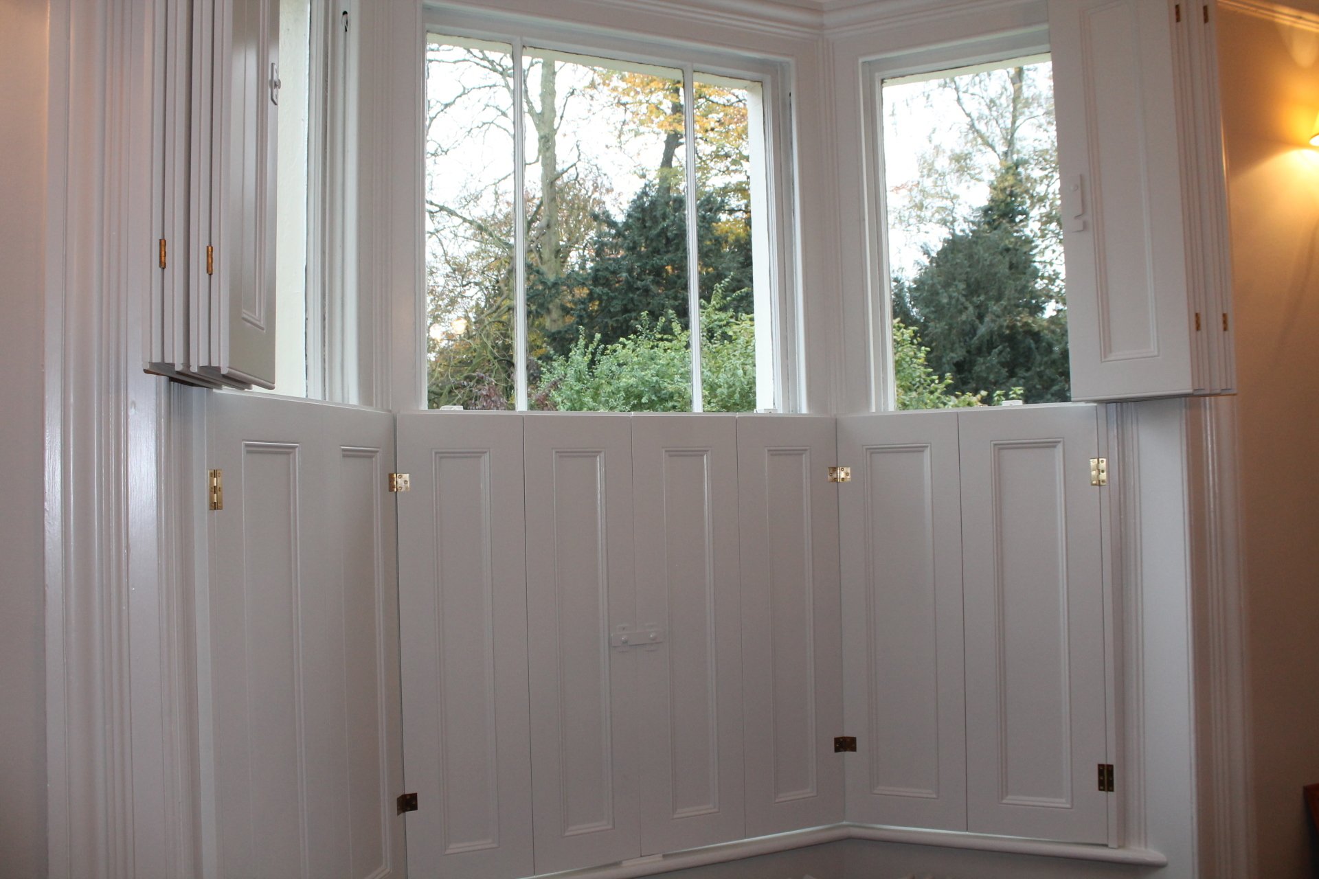 Handmade Victorian Period Window Shutters