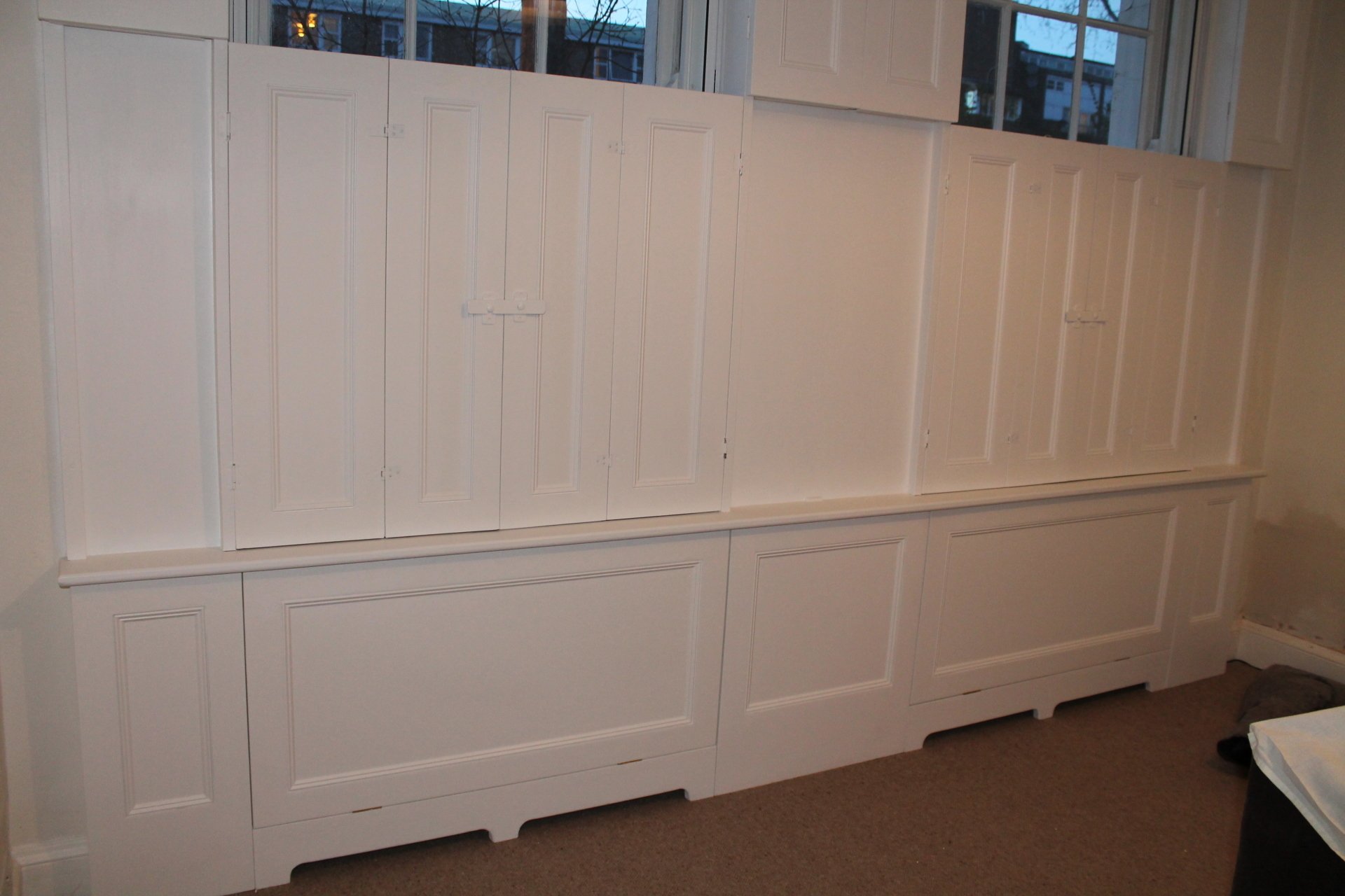 Handmade Victorian Period Window Shutters