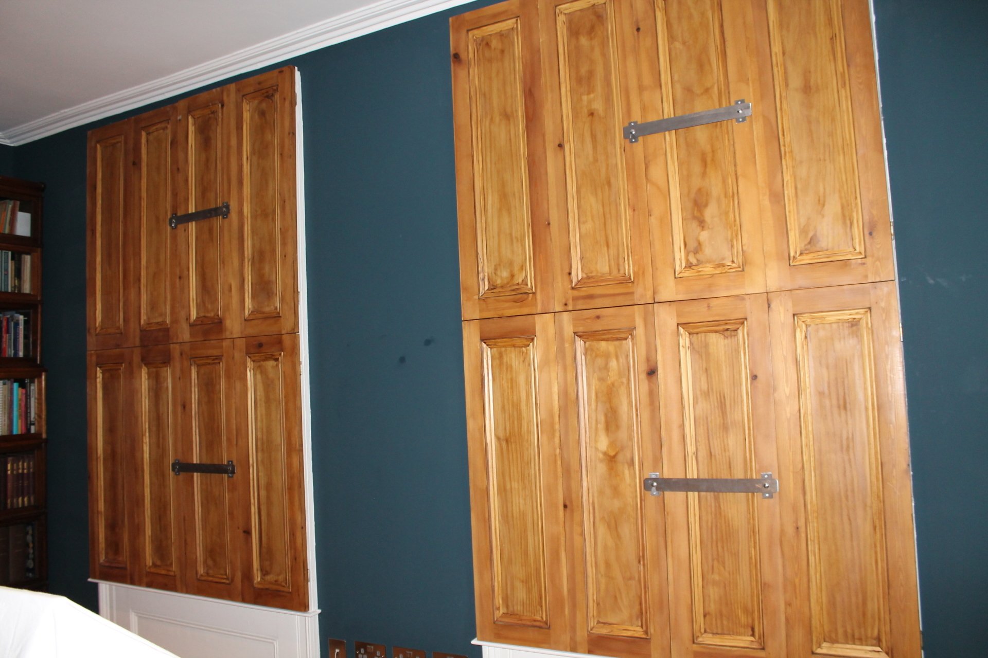 Solid Pine Wood Period Window Shutters