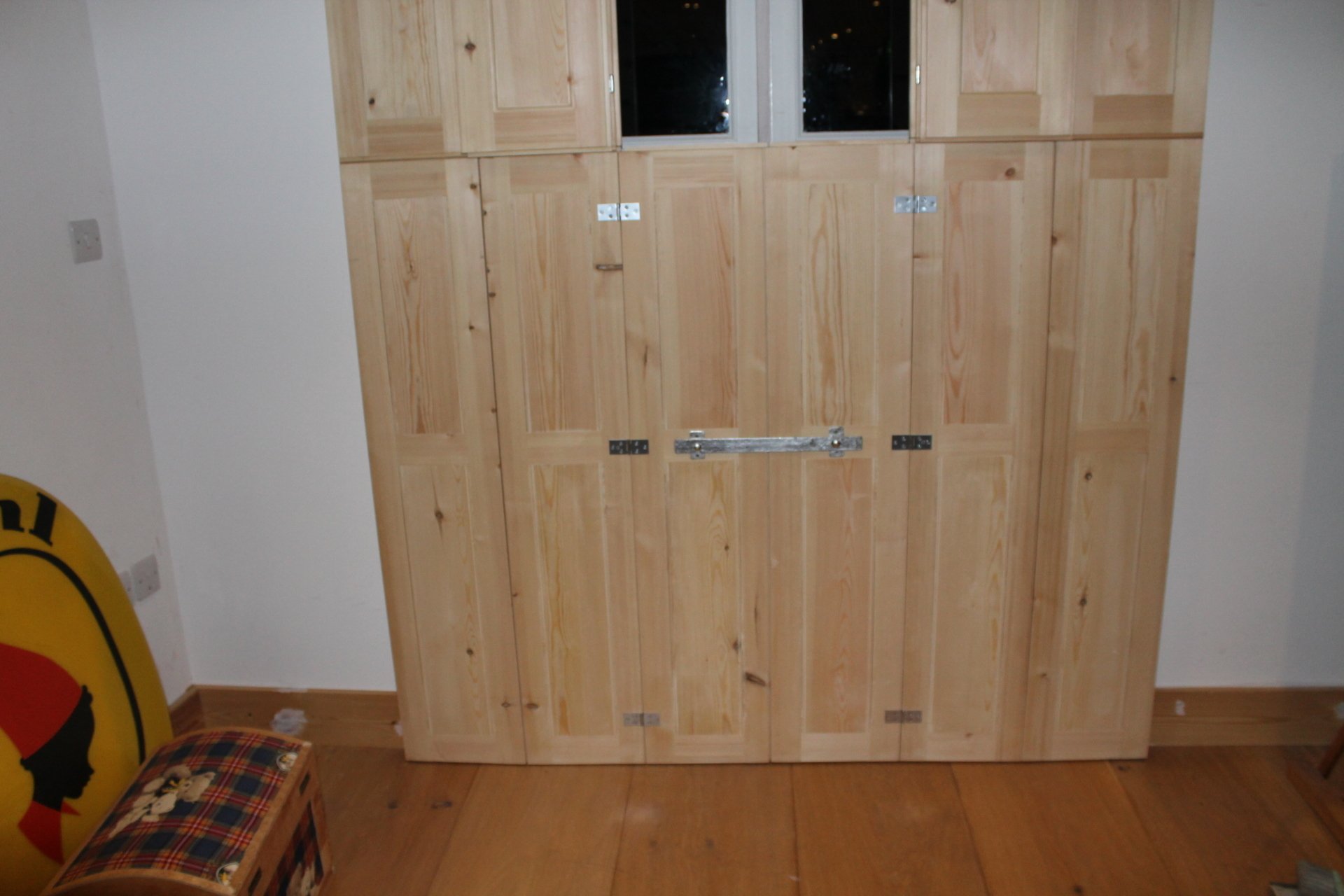 Solid Pine Wood Period Window Shutters