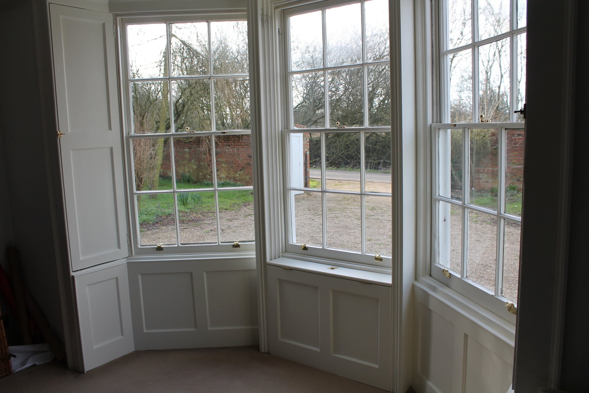 Handmade Victorian Period Window Shutters