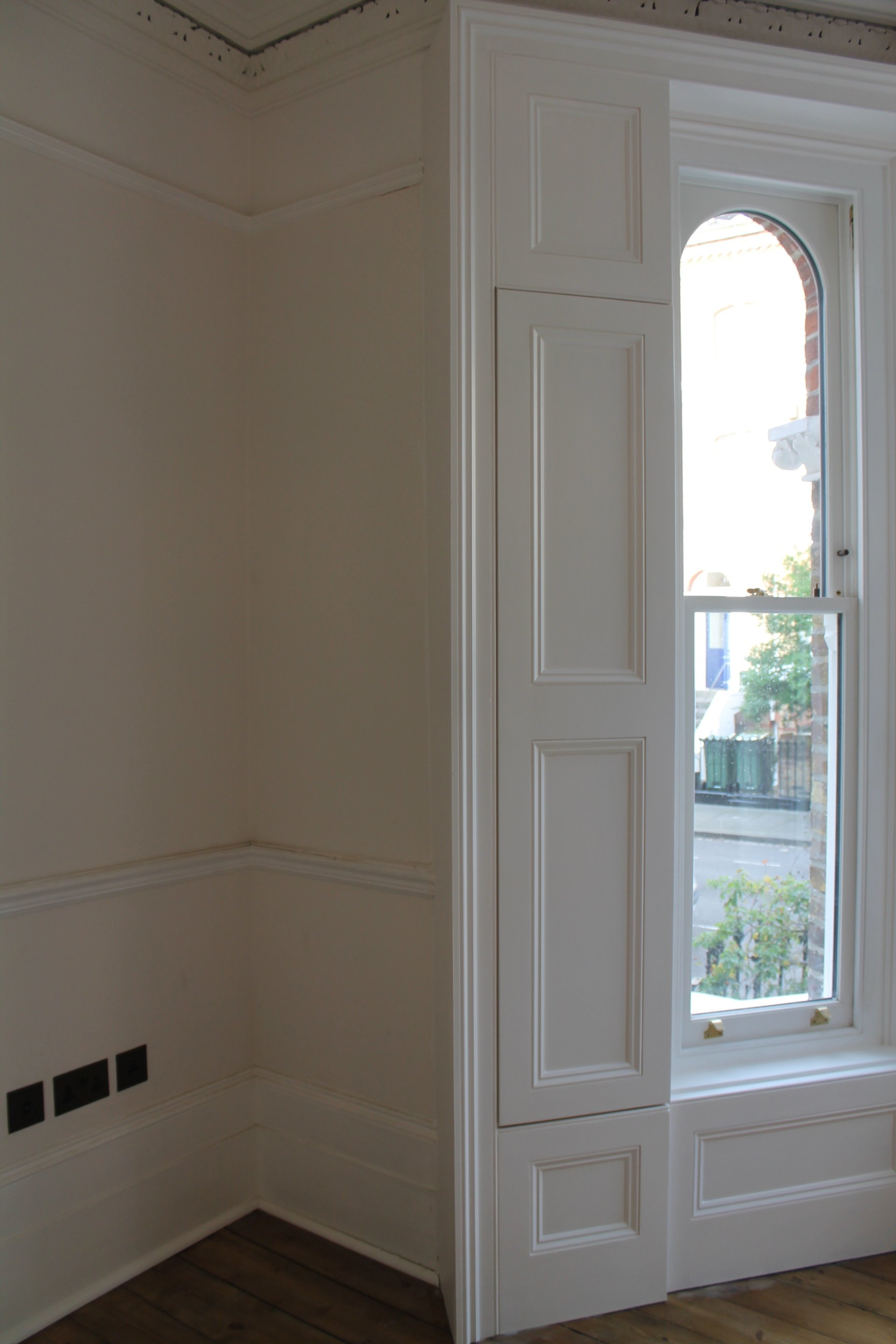 Handmade Victorian Period Window Shutters