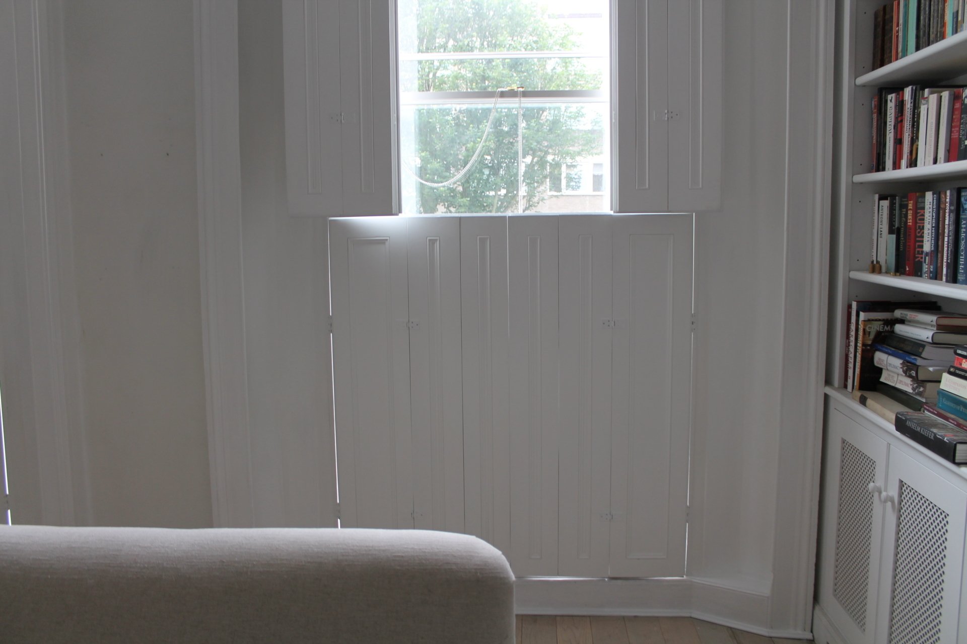 Traditional Solid Wood Shutters in London & Essex