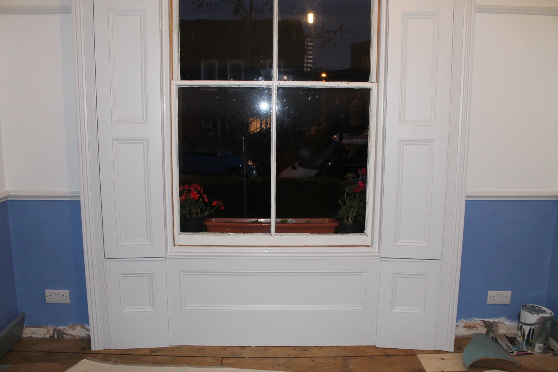 Handmade Victorian Period Window Shutters