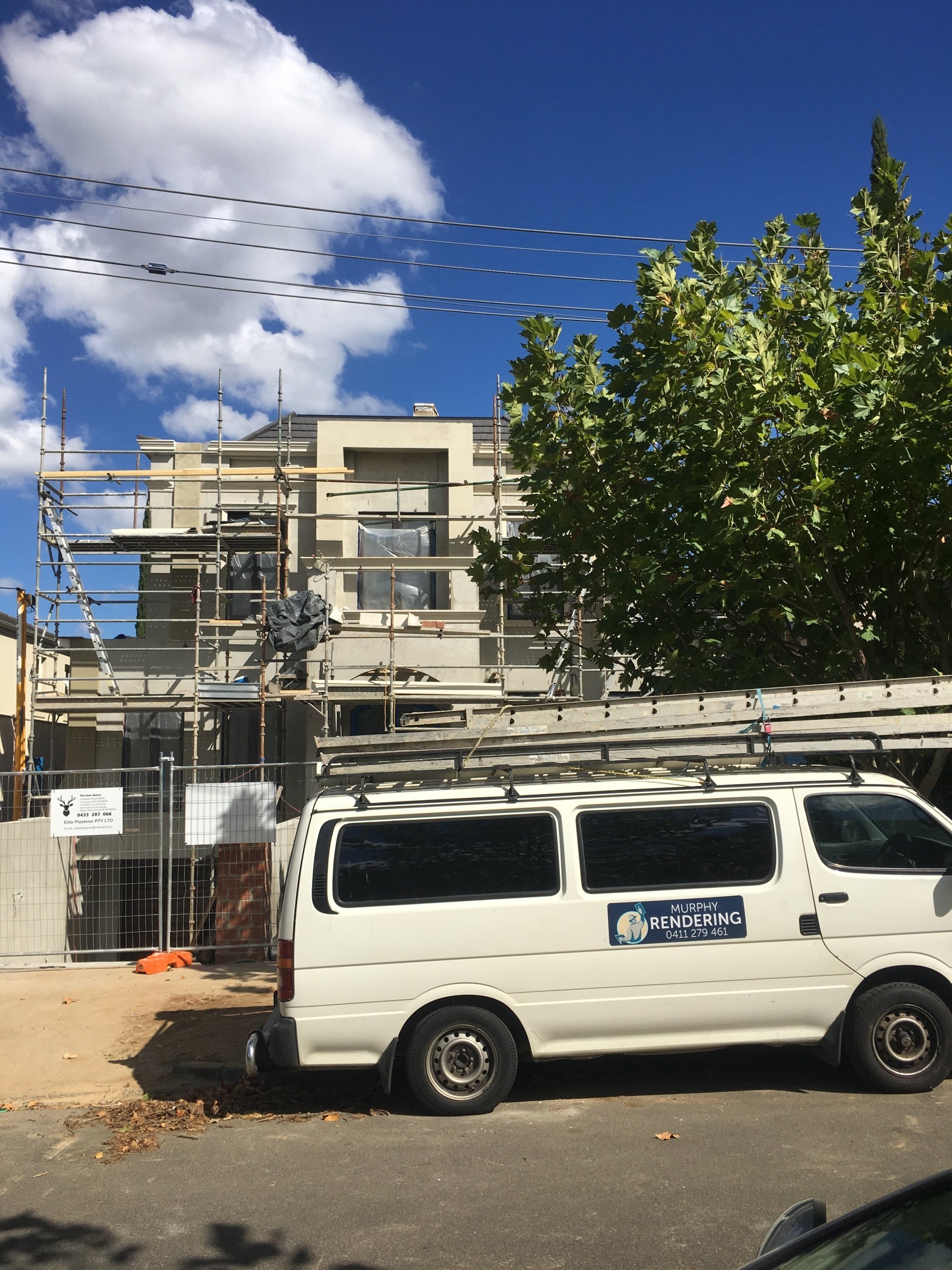 Renderers Melbourne | Rendering | Polystyrene install