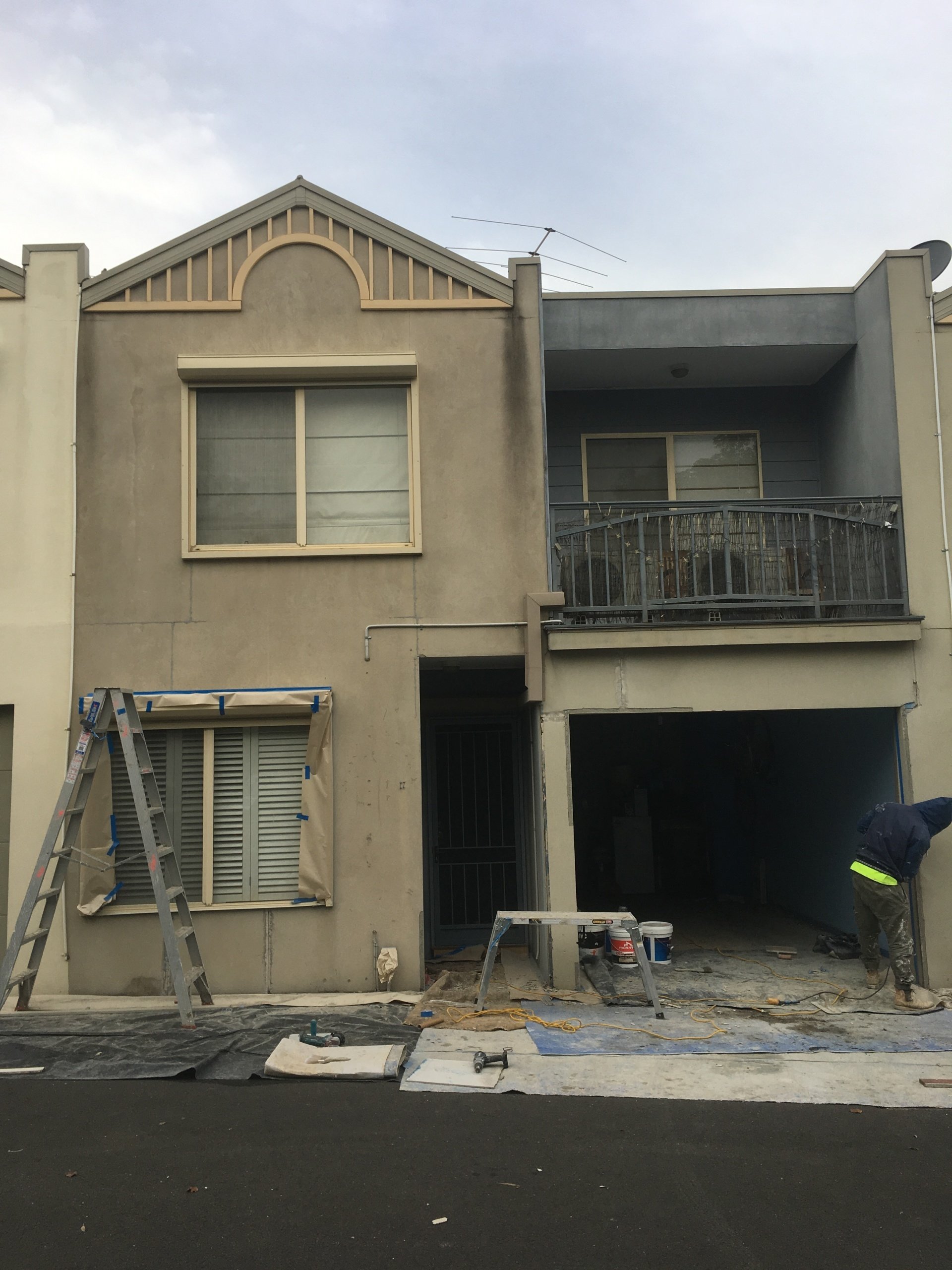 Renderers Melbourne | Rendering | Polystyrene install