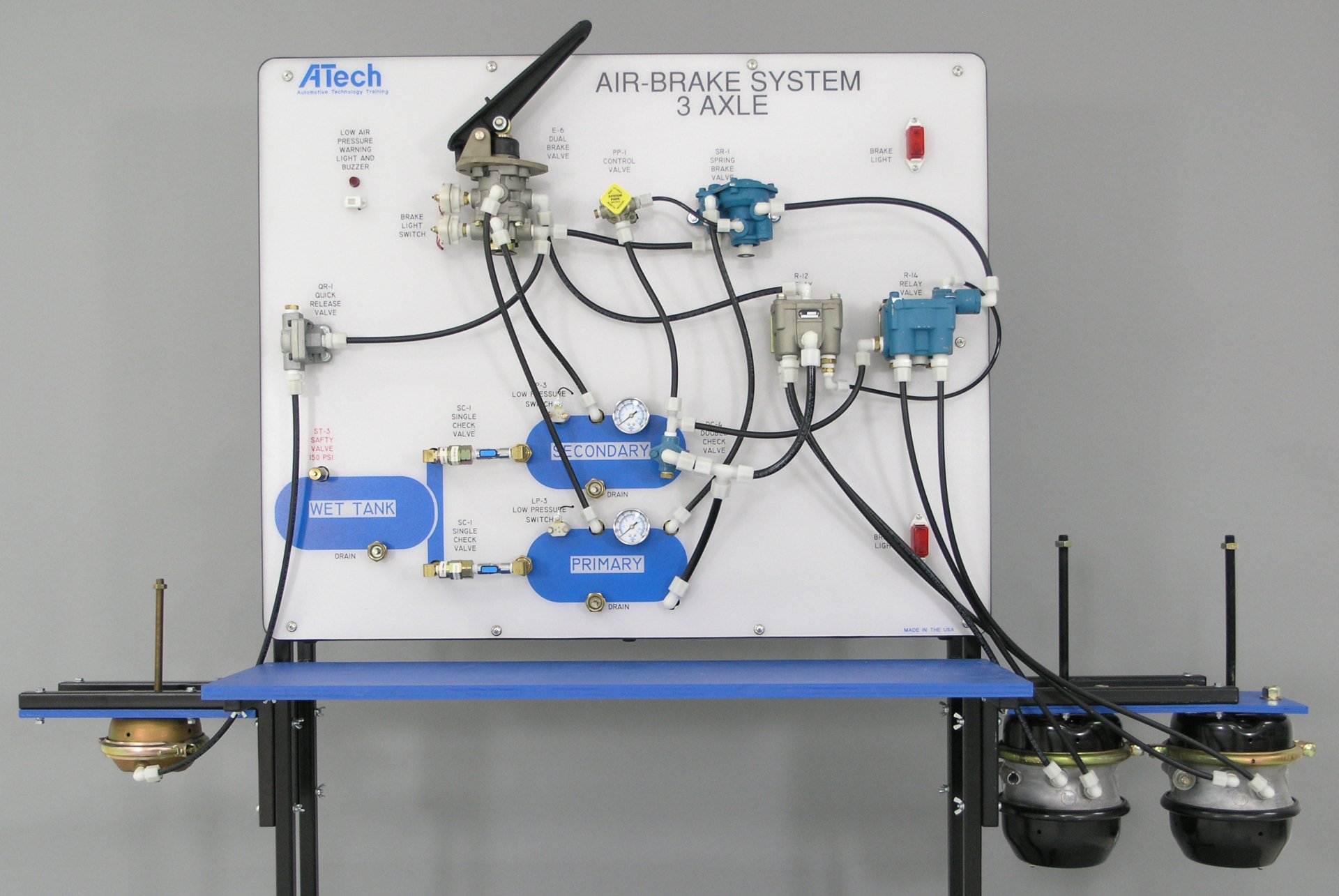 3 Axle Air Brake System Trainer | ATech Training, Inc.