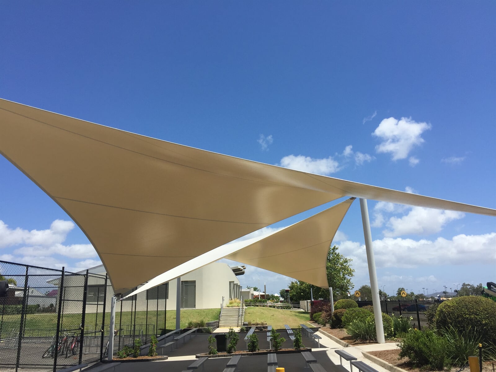 Waterproof Shade Structures | Shade & Sail