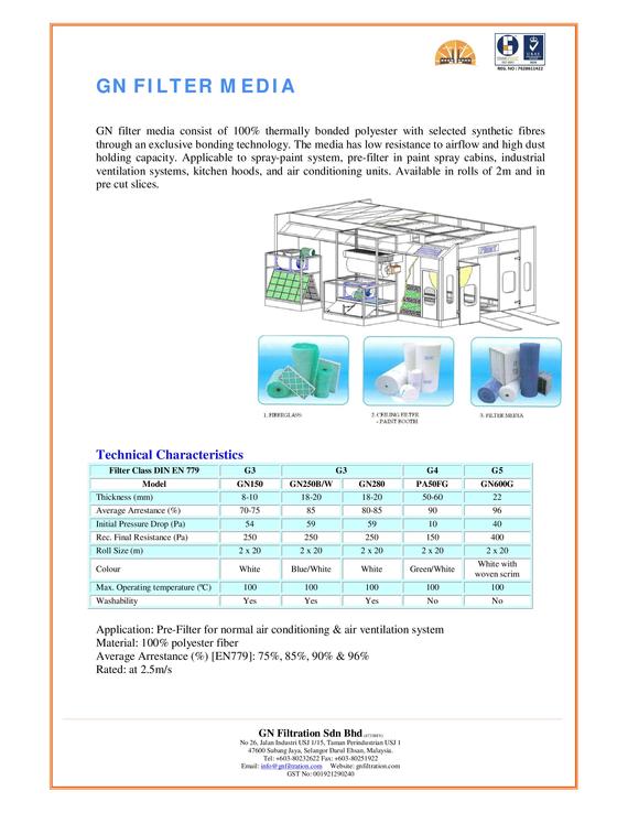 GN Filtration Product