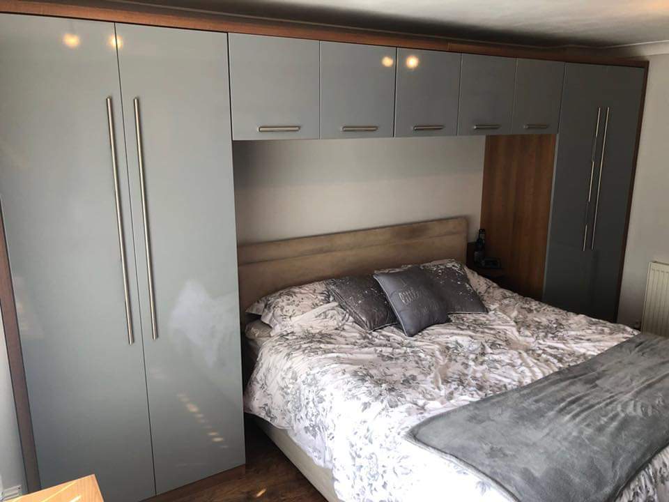 Vinyl wrapped bedroom furniture | KITCHEN WRAPS UK - KENT