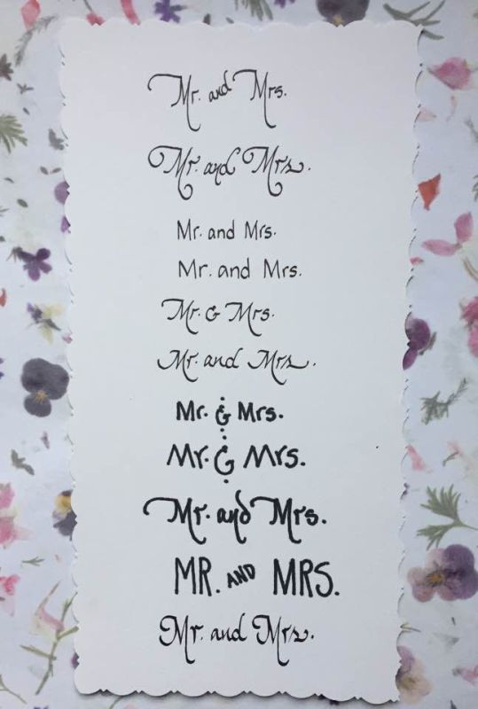 Hand Scribed Calligraphy - Calligraphy - Beautiful Calligraphy for ...