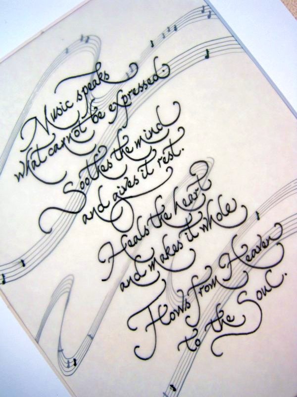 Hand Scribed Calligraphy - Calligraphy - Beautiful Calligraphy for ...