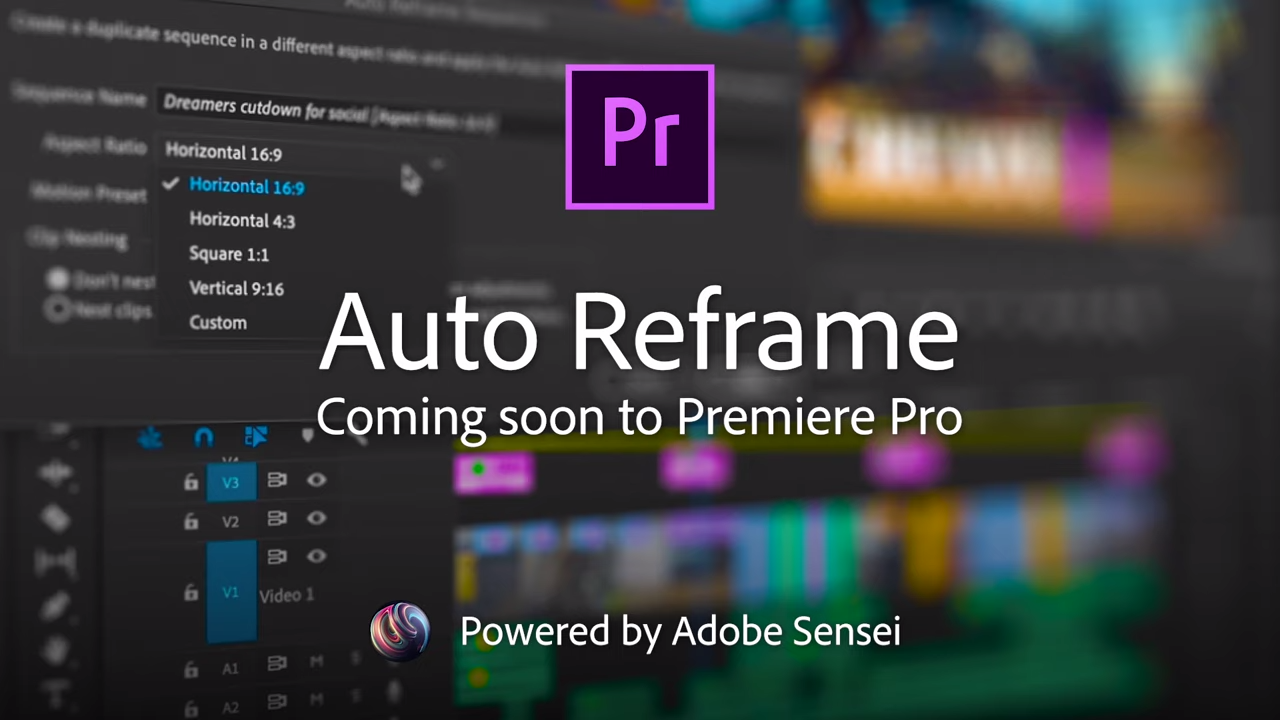 RePOST - Coming soon to Premiere Pro: Auto Reframe