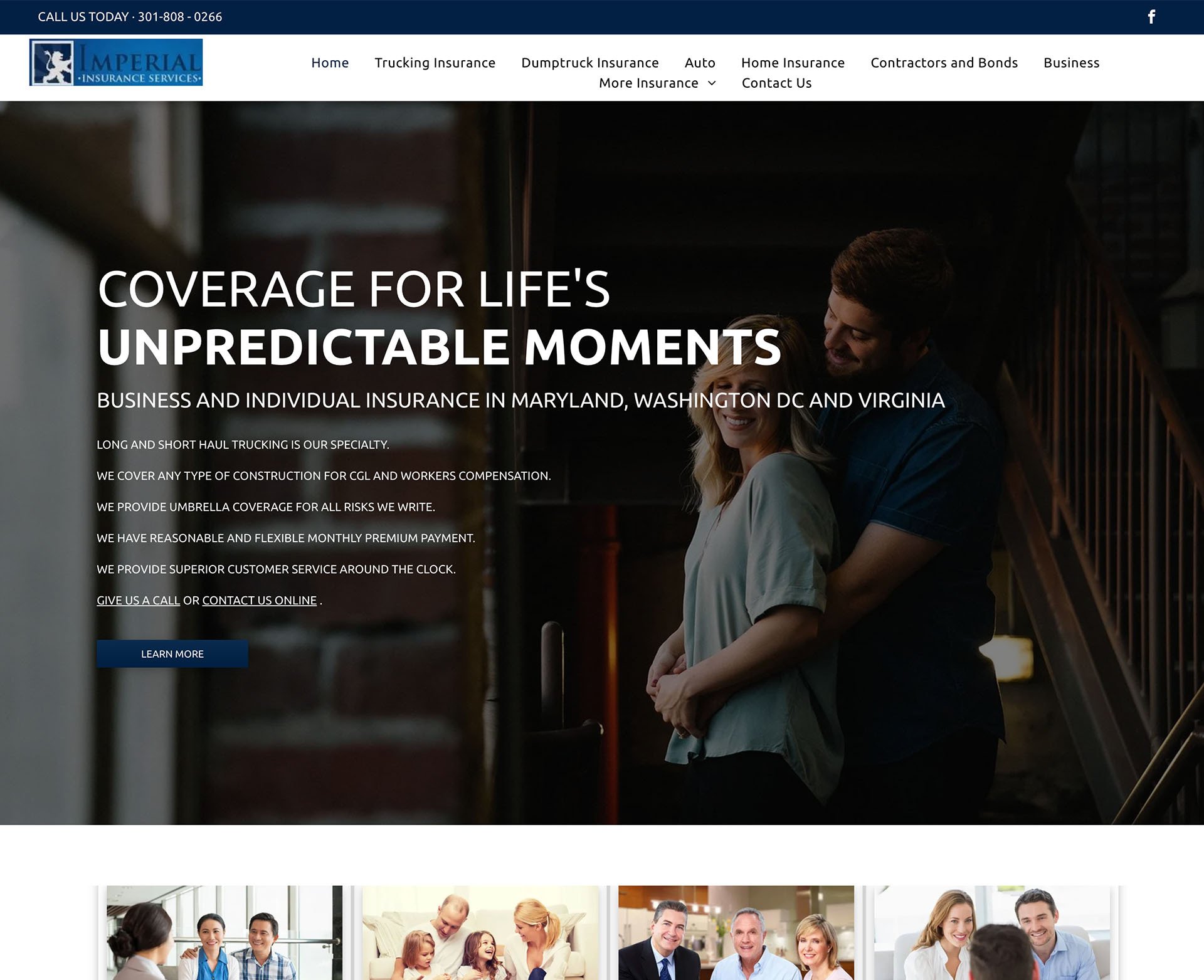 Insurance Portfolio | Engage Website Design