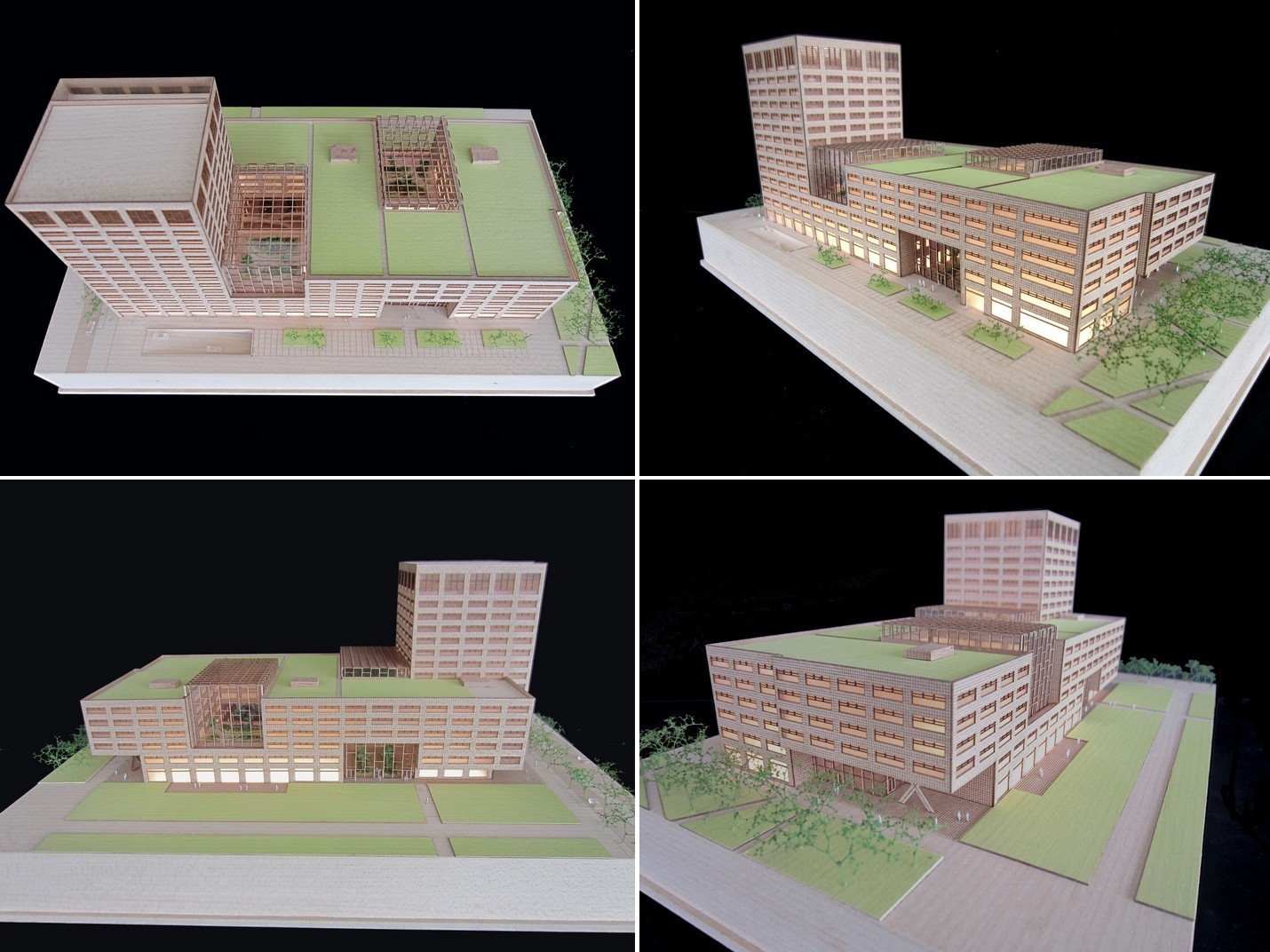 maquette foto's | schaal 1-500