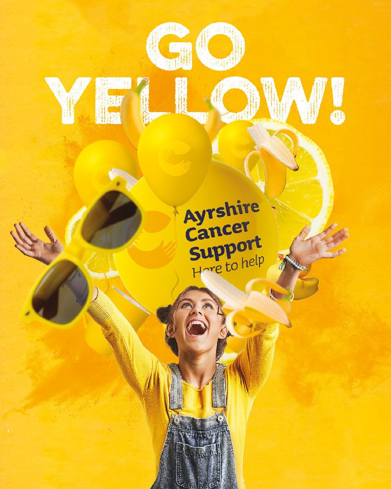 Go Yellow for ACS! | Ayrshire Cancer Support Charity