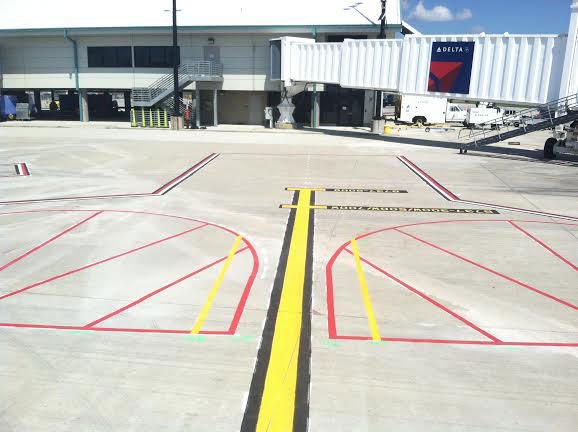Aircraft Runway Striping | Pensacola, FL | Emerald Coast Striping