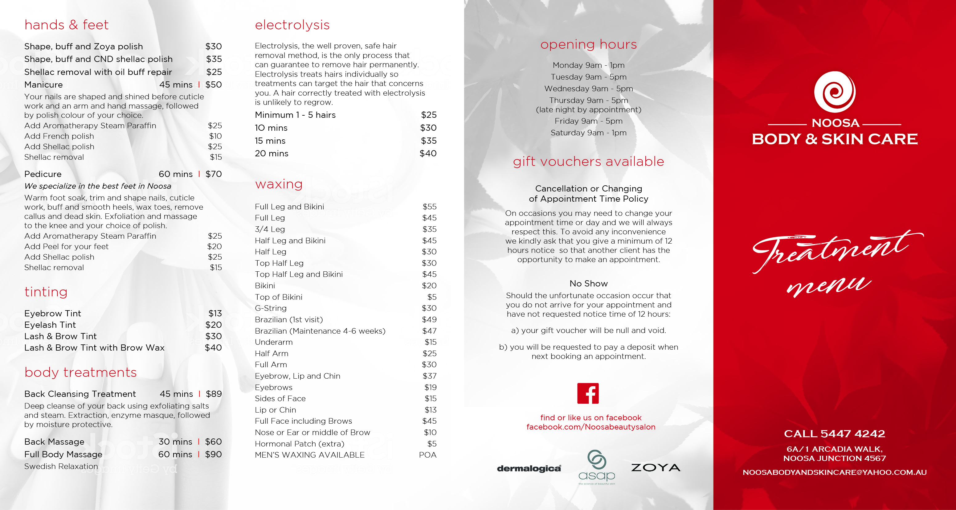 Skin Care Services, Skin Treatments, Facials | Noosa Heads