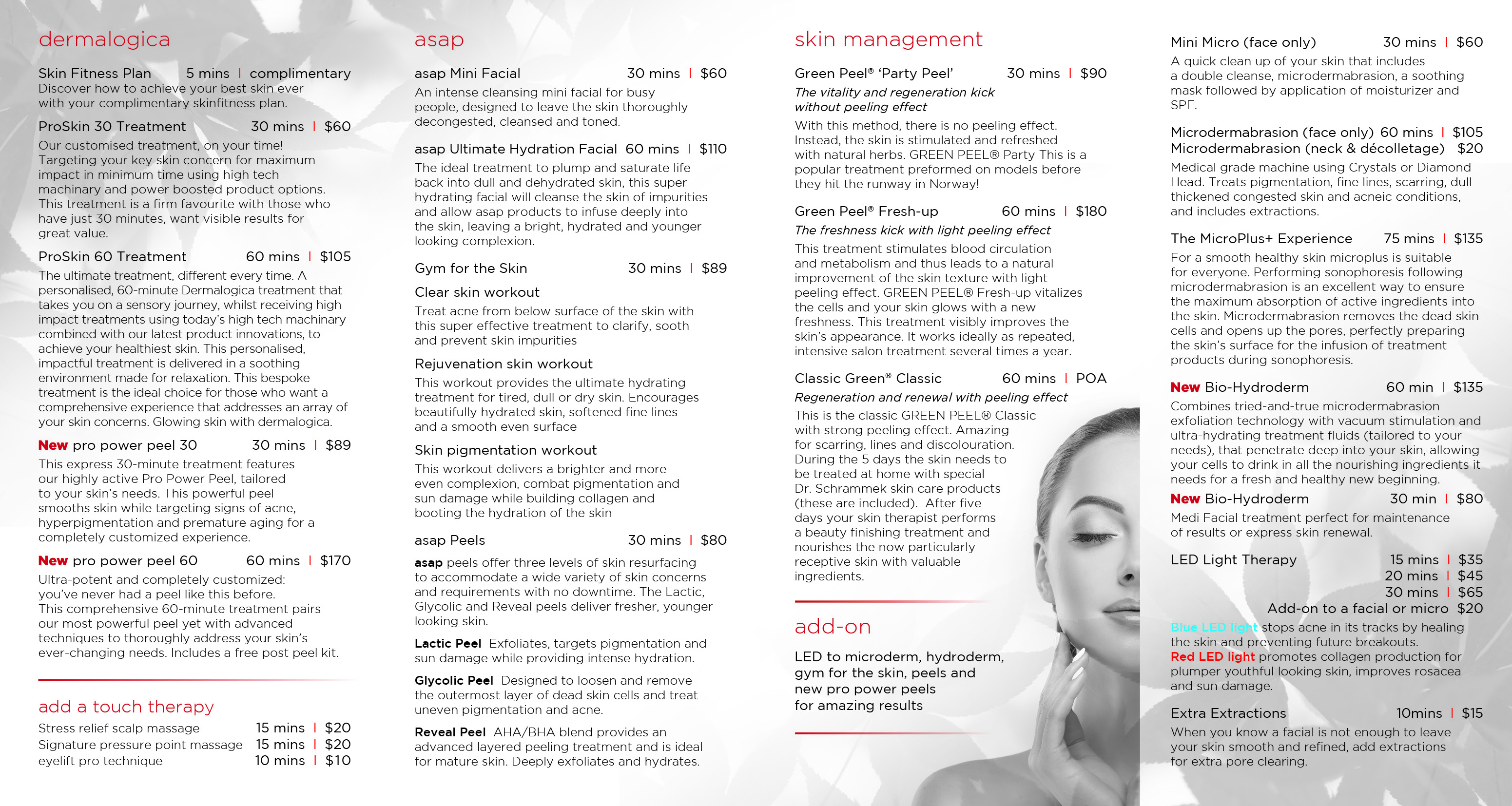 Skin Care Services, Skin Treatments, Facials | Noosa Heads