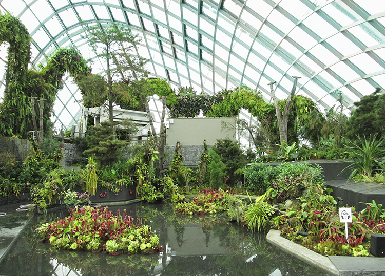 Cool Moist Conservatory, Garden by the Bay Proprietary Vertical Organic ...