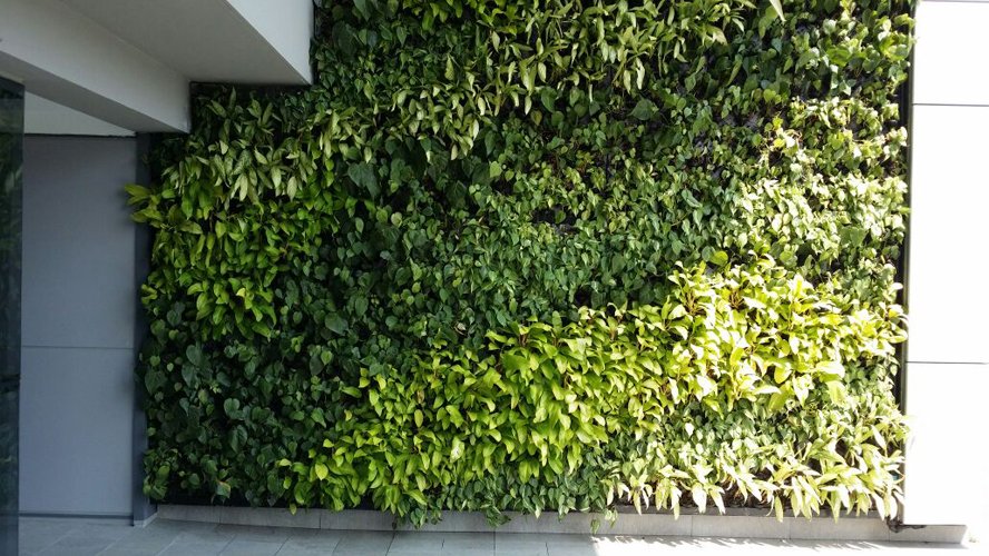 Genting Hotel - Proprietary Modular Greenwall Panel System
