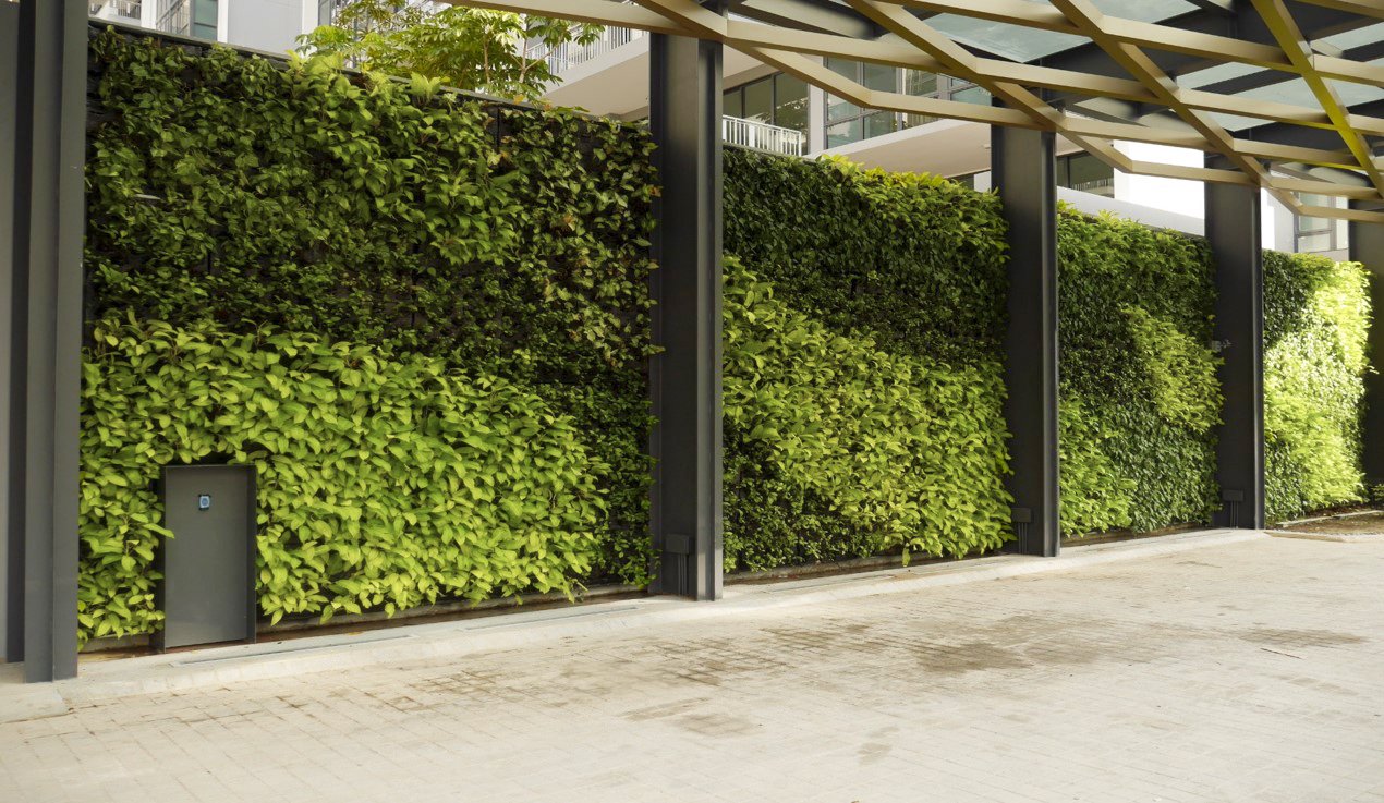 The Luxurie - Proprietary Modular Greenwall Panel System