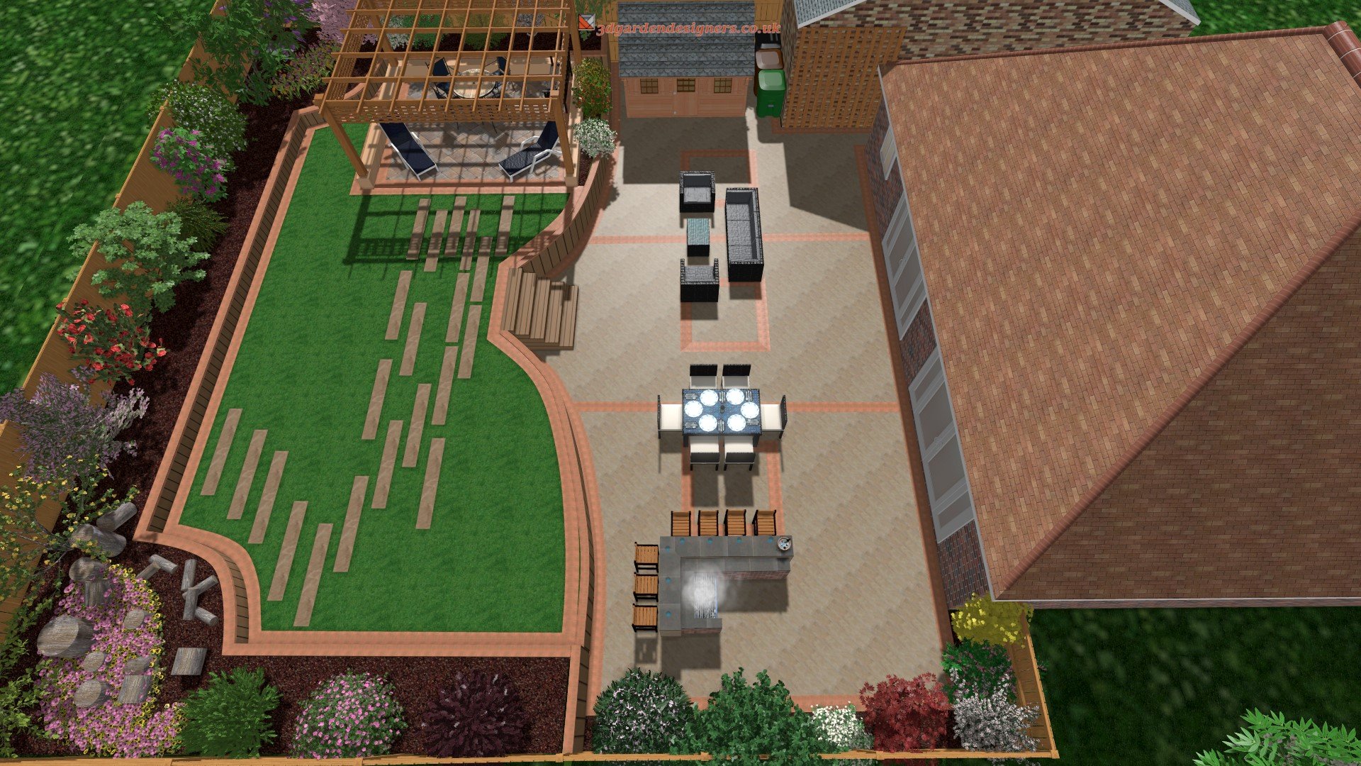 Virtual Garden Design | Landscape Architect | Garden designer | UK