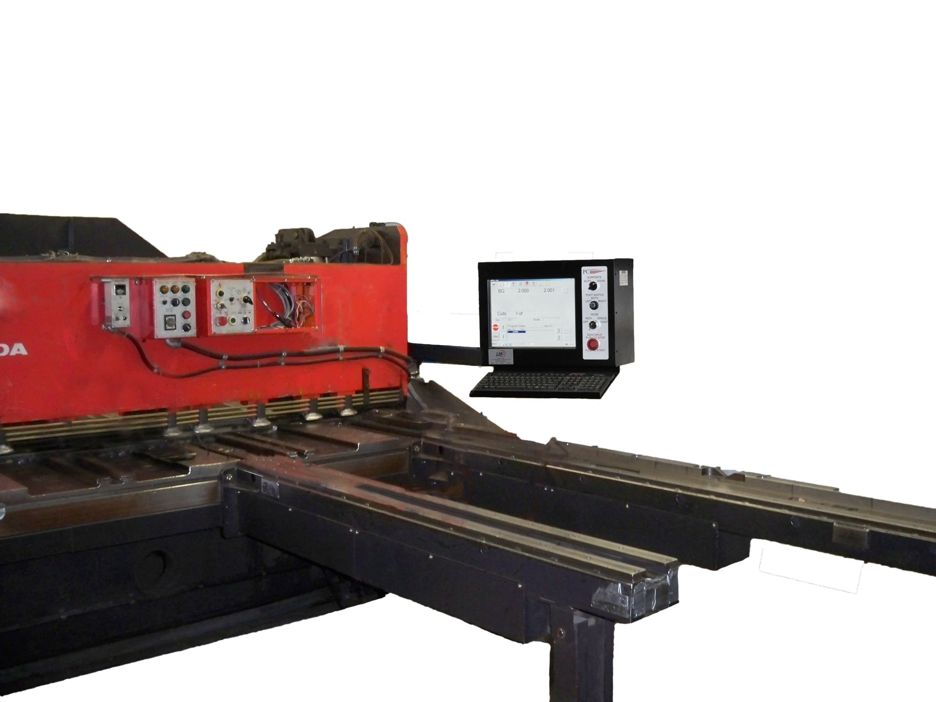 CNC Shear Control Upgrade | PC Controls