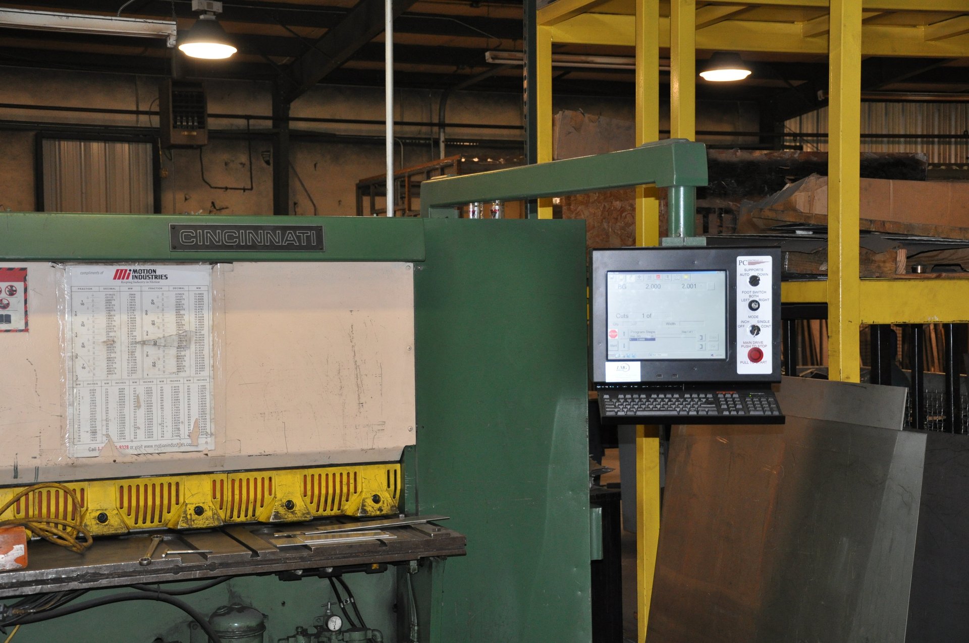 CNC Shear Control Upgrade | PC Controls