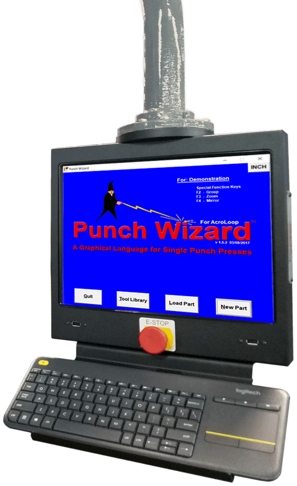 CNC Single Punch Control Upgrade | PC Controls