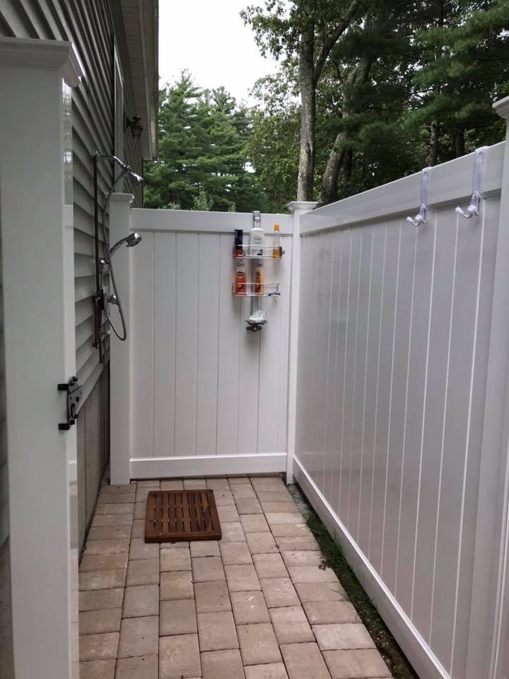 Outdoor Shower Enclosures | Bourne, MA | Mr. Fence
