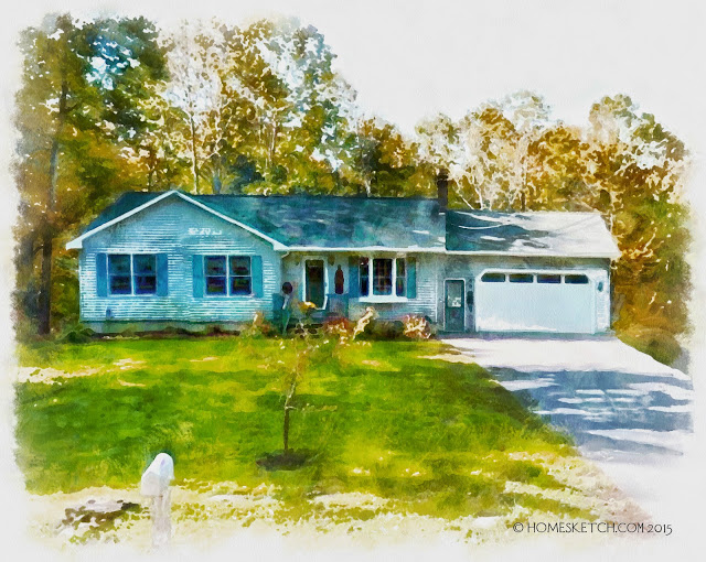 Home Sketch - Home Illustrations