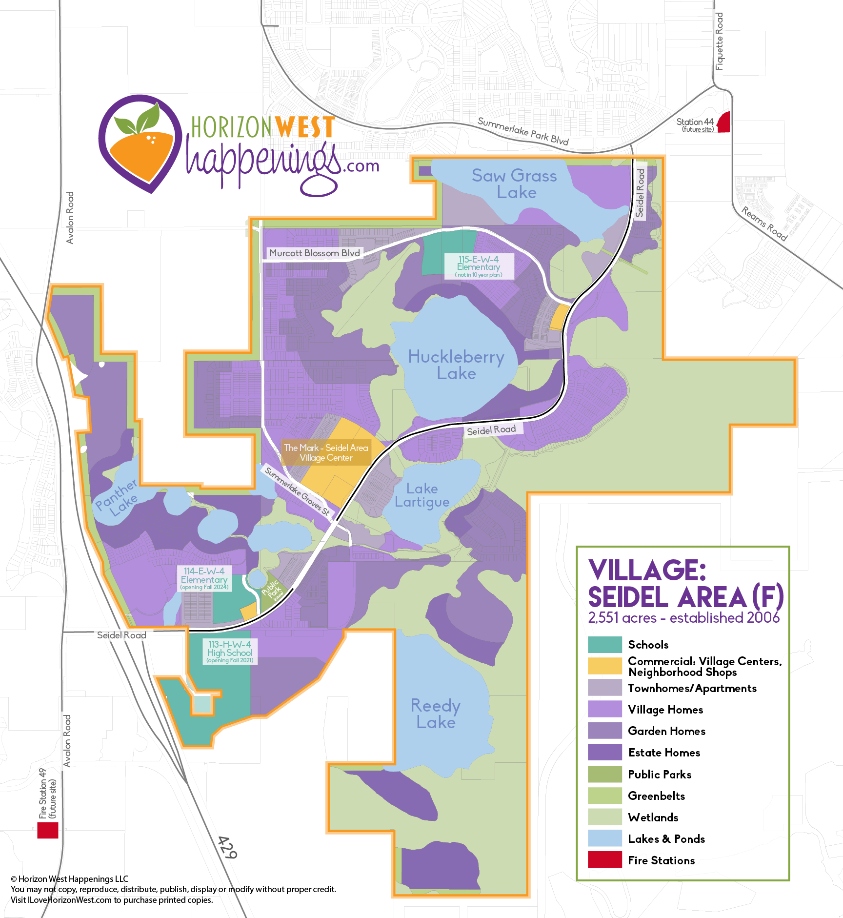 Which Horizon West Village Do YOU Live in?