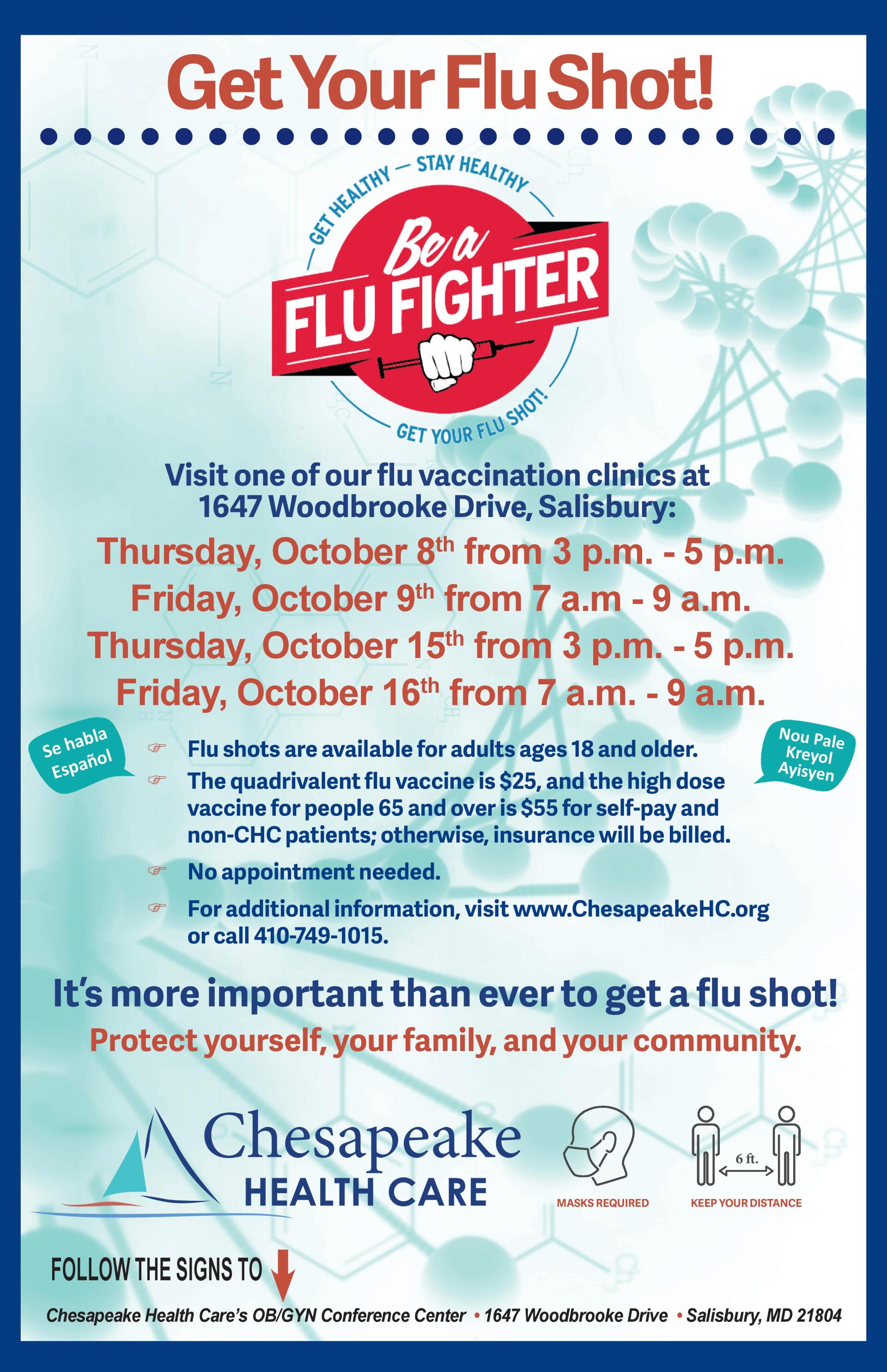 Flu Shot Flyer Templates Free
