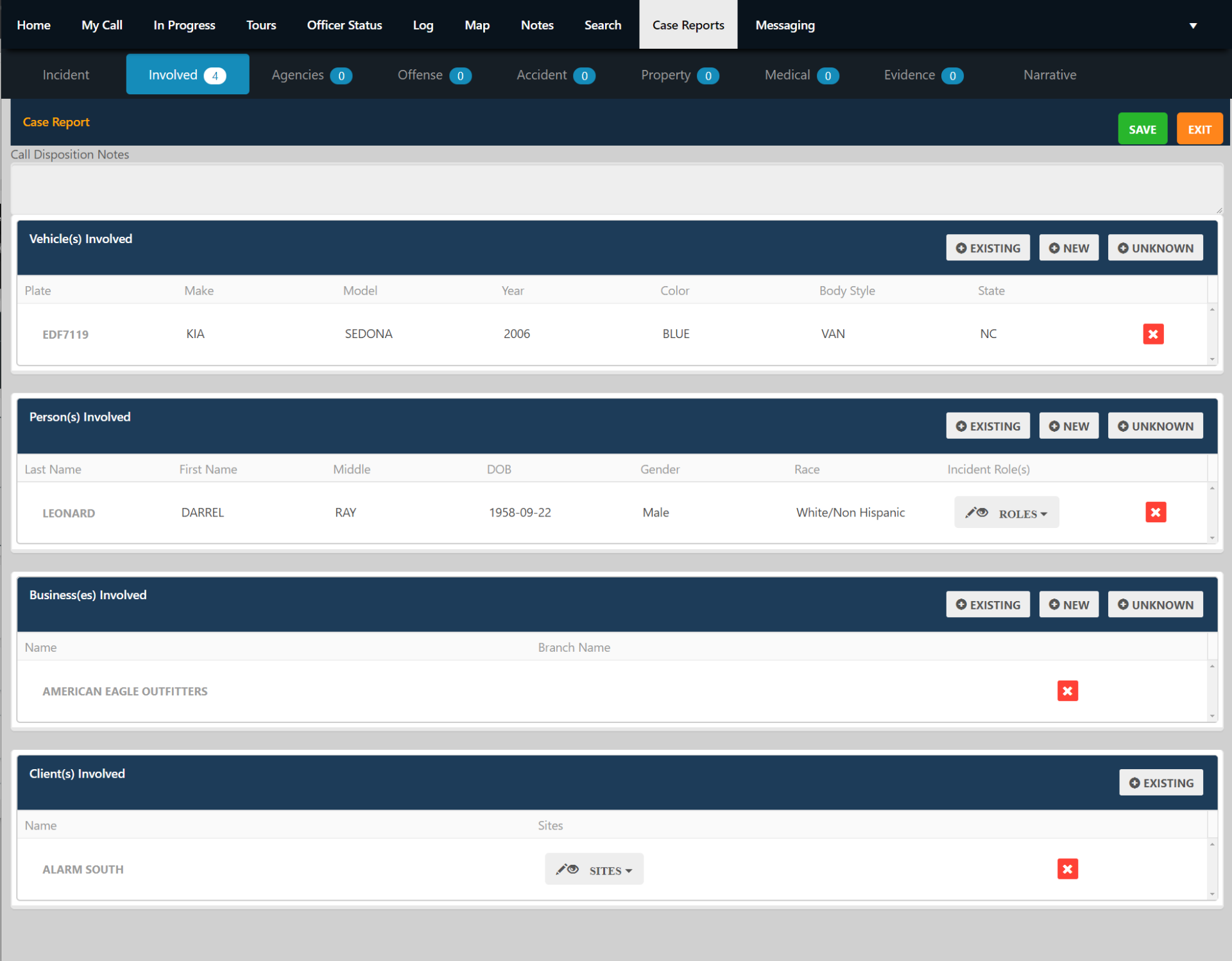 Orna Computer Aided Dispatch Software | Case Reports