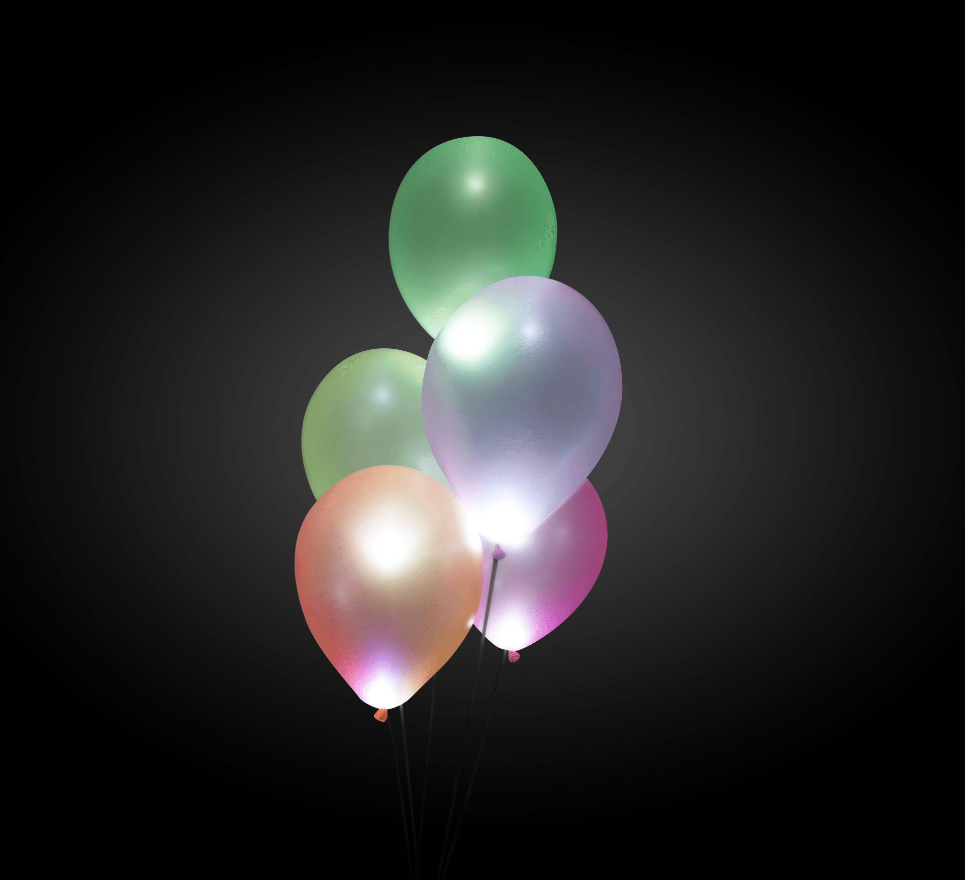 LED & Bicolour Balloons