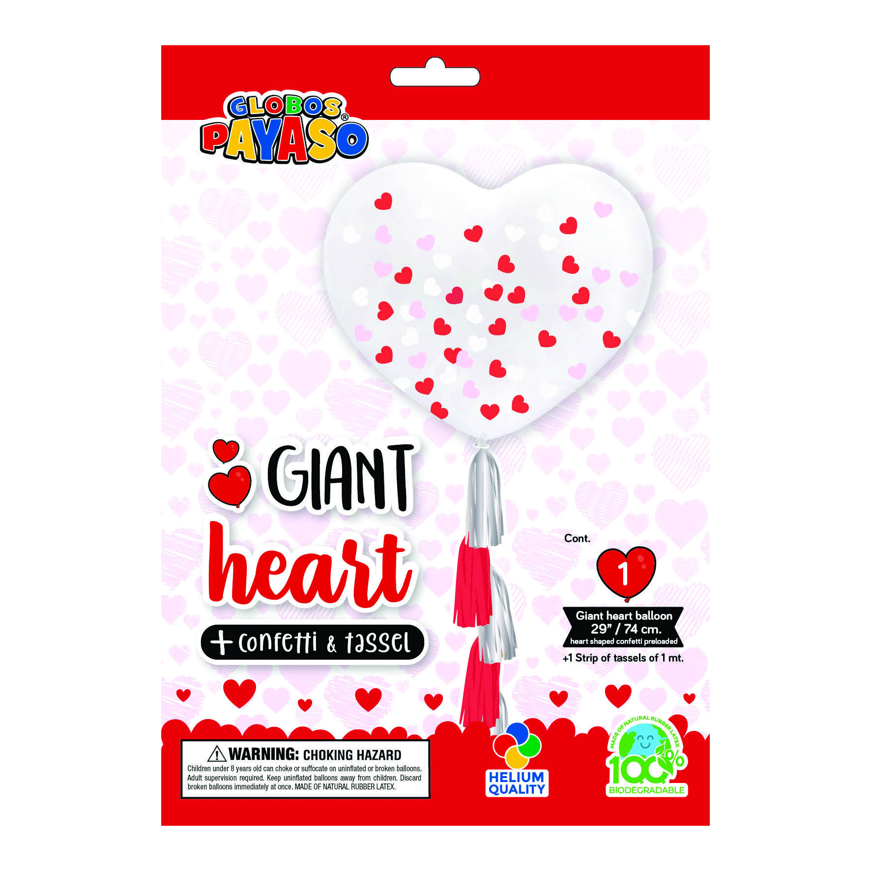 Giant heart Packets