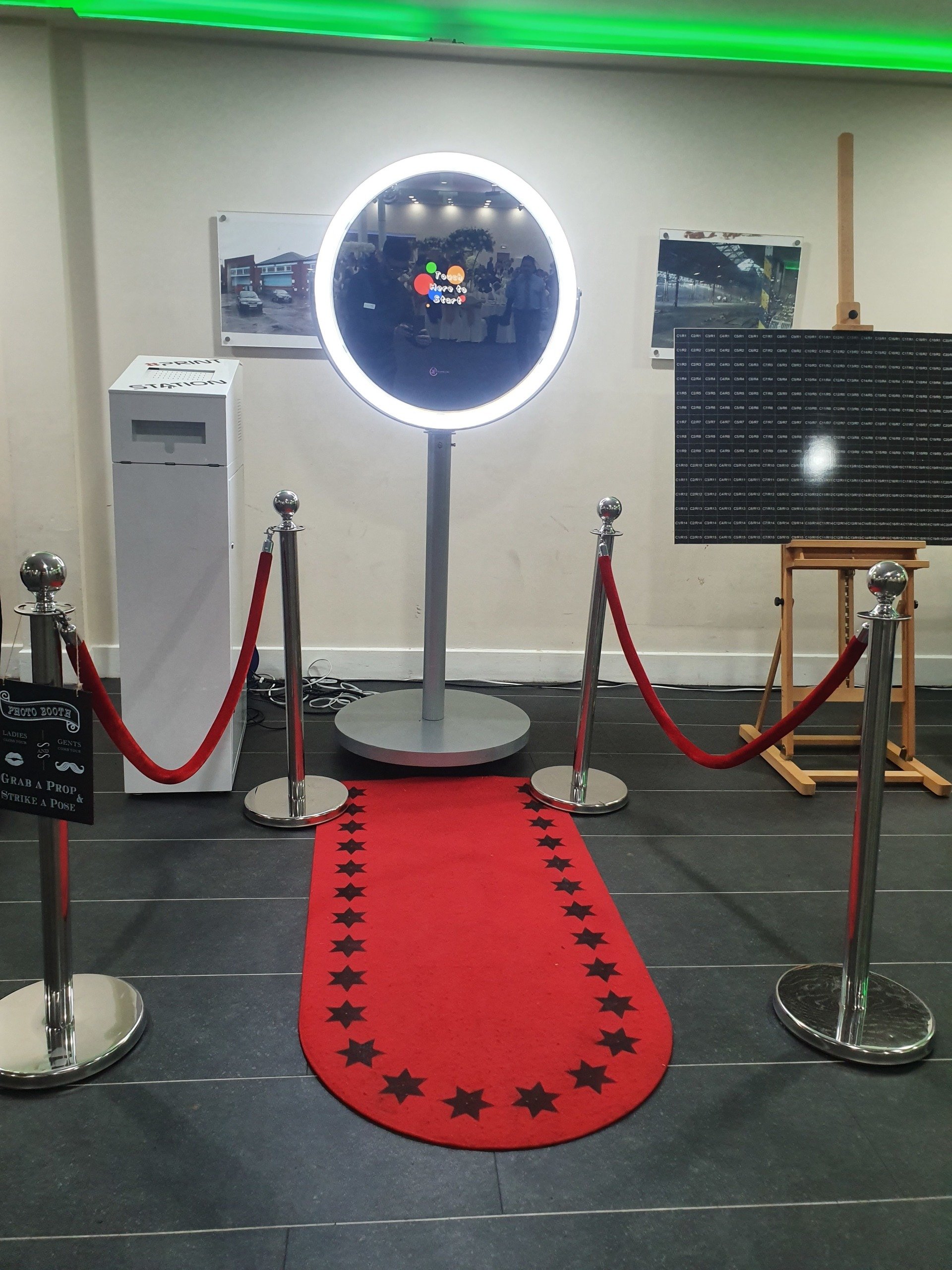 Weddings, Parties, Corporate event hire for magic mirrors & more