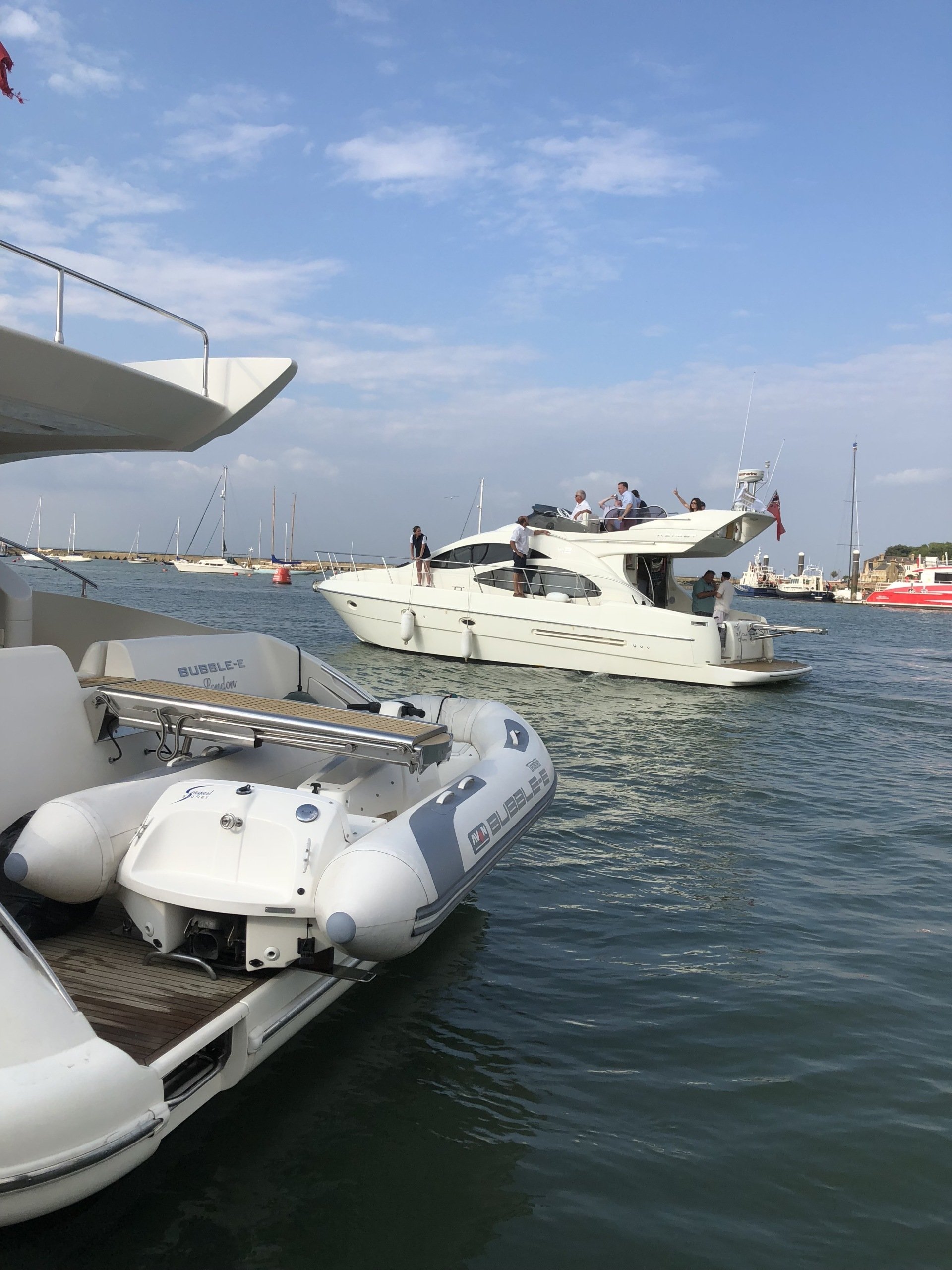 Stag hen party venue Southampton, yacht charter venue, RIB Charters ...