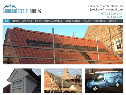 Jonathan Peebles Roofing based in Lincoln are specialist roofers