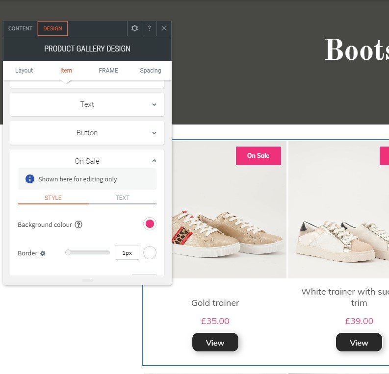 Island Web Design | Product Galleries for Online Shops