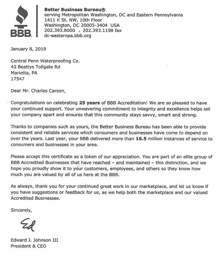 Better Business Bureau