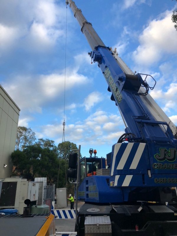 Machinery Installation Lift and Shift