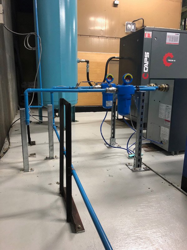 Compressed Air Pipe Work