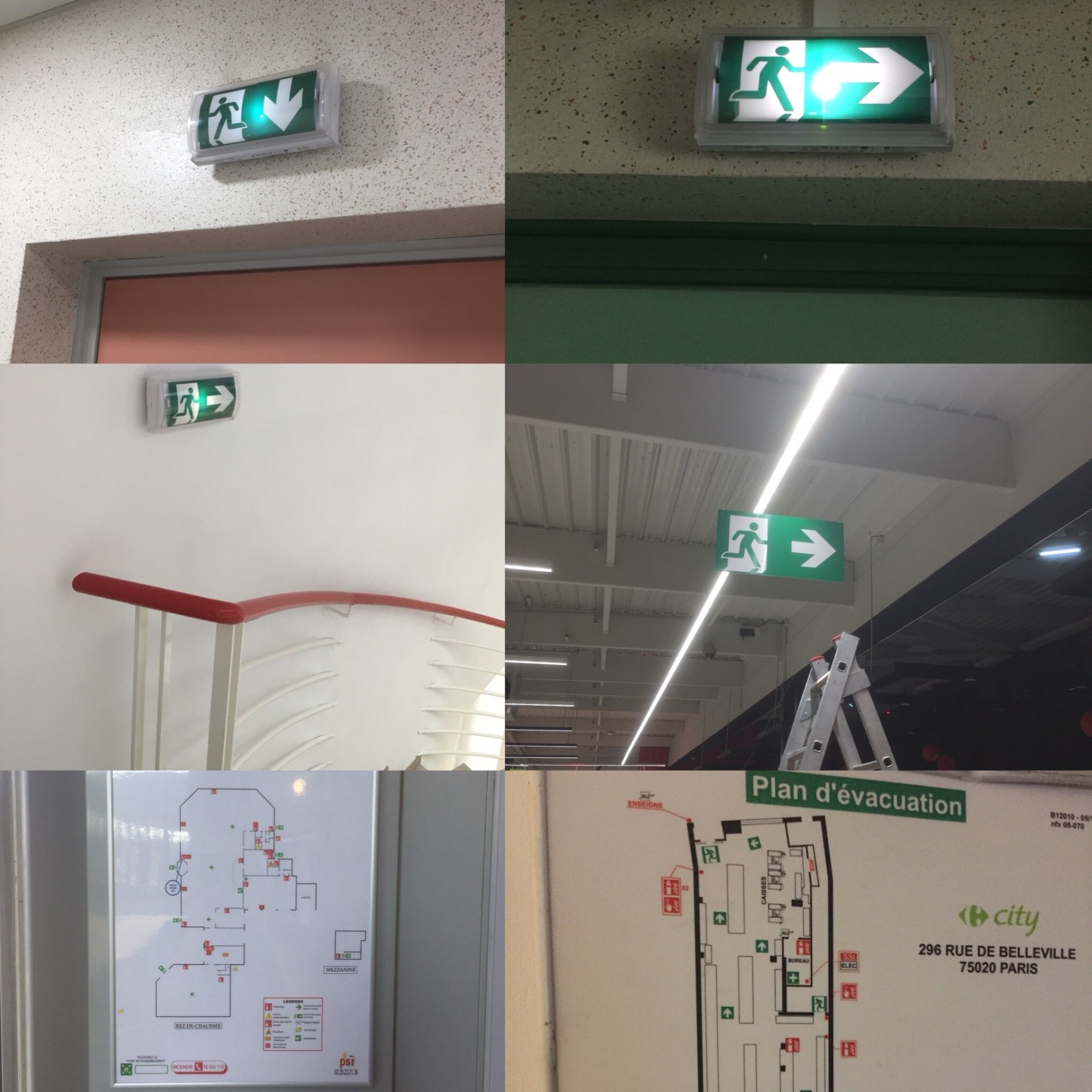 Plan de sécurité et signalisation incendie PSI