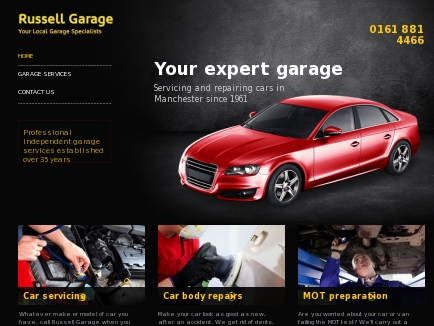 Expert garage solutions in Manchester from Russell Garage