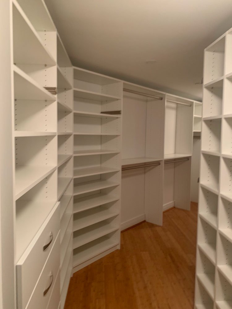 Our Recent Custom Closets and Home Organization System Installations