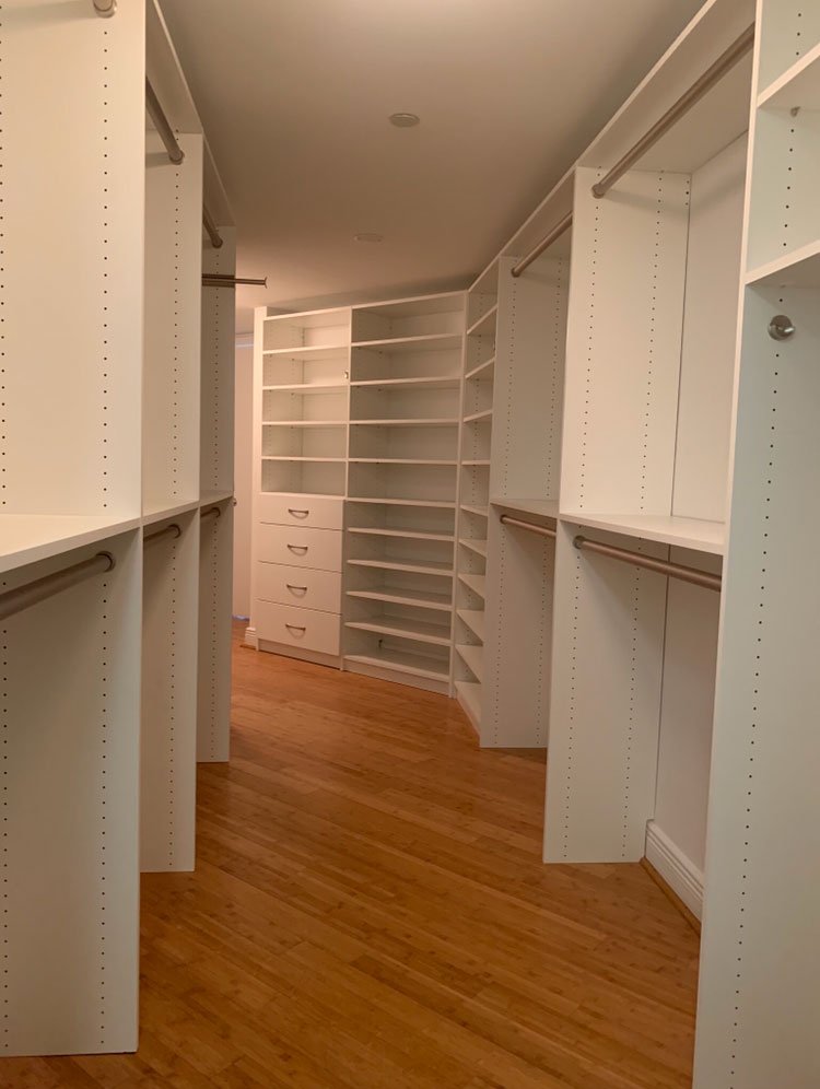 Our Recent Custom Closets and Home Organization System Installations